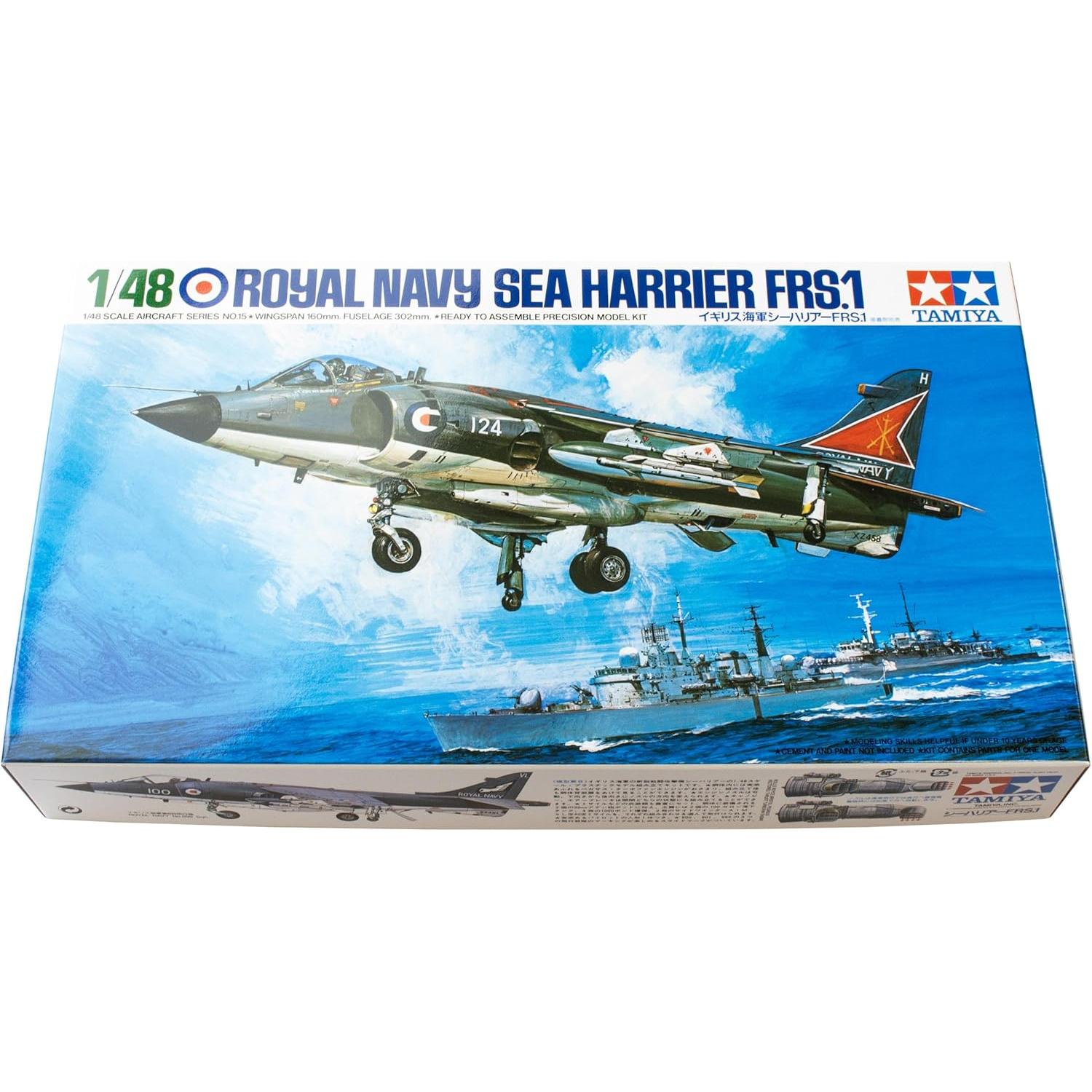 TAMIYA 1/48 Royal Navy Hawker Sea Harrier FRS1 – Hobby Kitz