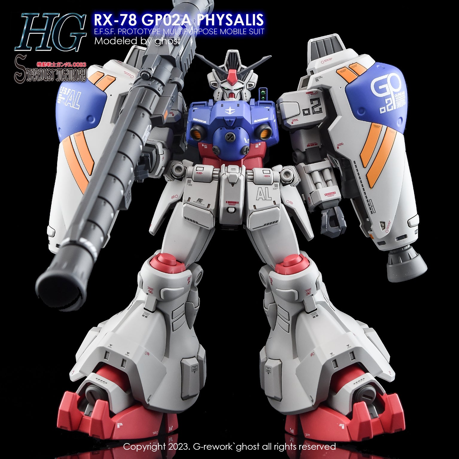 [G-REWORK DECALS] [HG] RX-78 GP02A PHYSALIS – Hobby Kitz