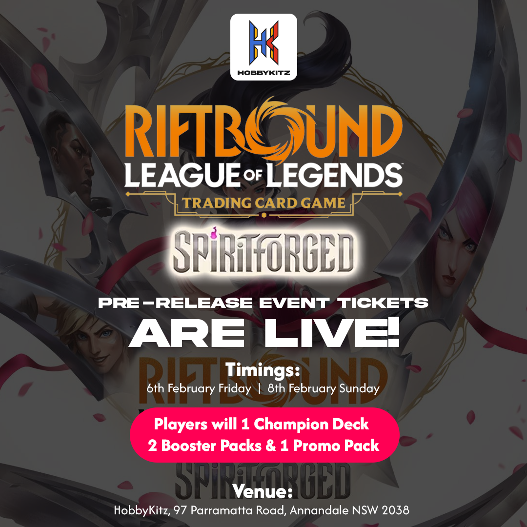 HobbyKitz Riftbound: League of Legends TCG – Pre-Rift Event Kit – Spir ...