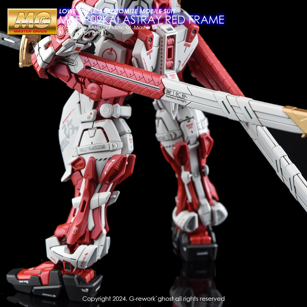 G-REWORK DECALS [MG] ASTRAY RED FRAME Kai – Hobby Kitz