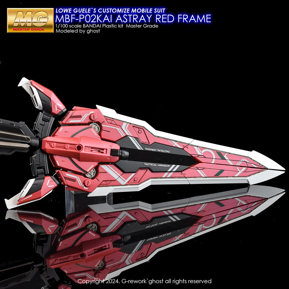 G-REWORK DECALS [MG] ASTRAY RED FRAME Kai – Hobby Kitz