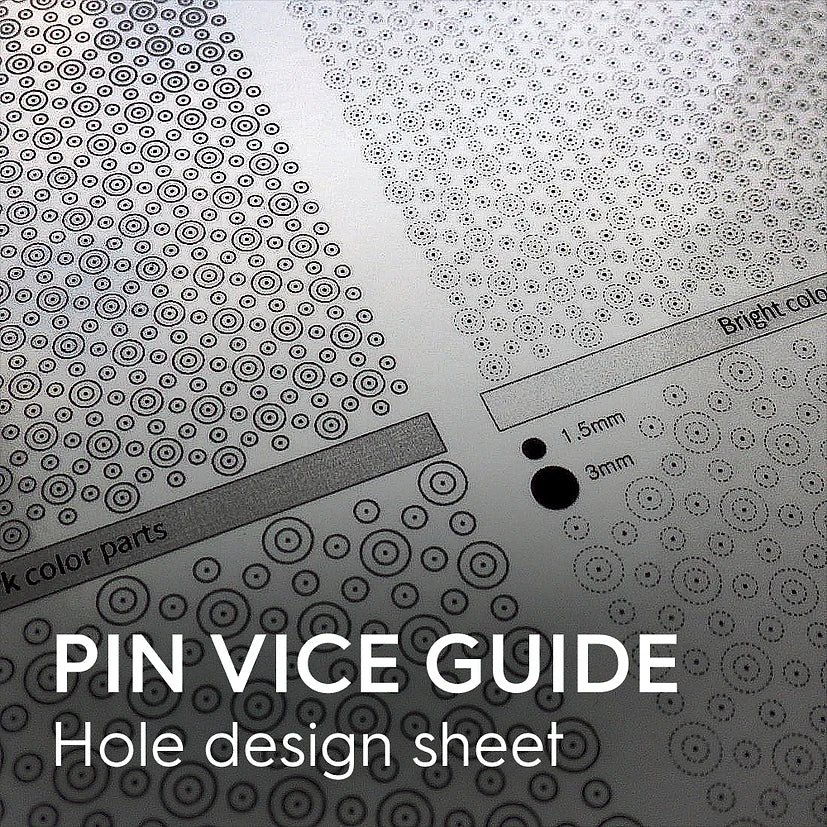 CUSTOM GUIDE [for Pin Vise / Transparent] – Hobby Kitz
